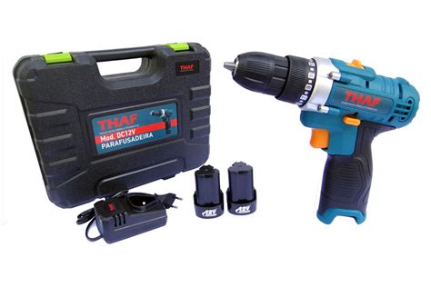 Cisel Express Furadeira E Parafusadeira Sem Fio Bateria 12V 2 Baterias