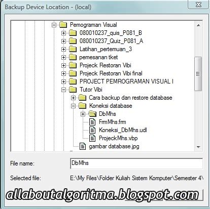 Cara Backup Restore Database Sql Server Trik Inovatif Dan Gratisan