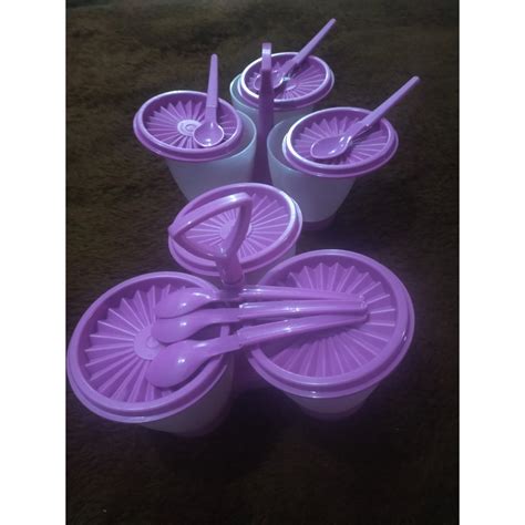 1 Set Tupperware Seasoning Container Condimate Tupperware Warehouse Cleaning Tupperware