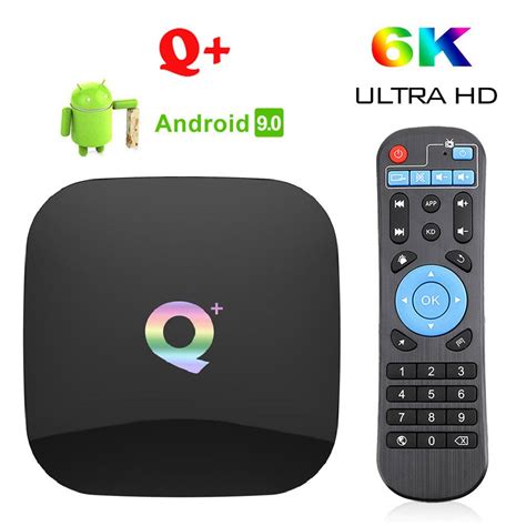 Q Plus Android TV Box Allwinner H GB Ram GB Rom K Wifi USB PK T Q S X Media