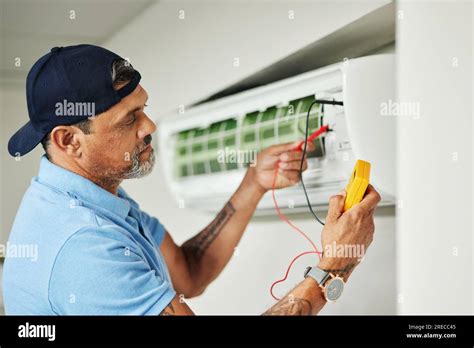 Electrician Multimeter And Test For Power Electricity Or Energy