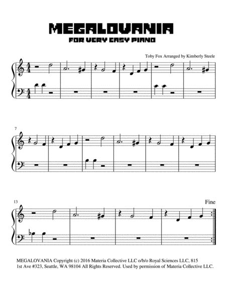 Megalovania Sheet Music Megalovania Sheet Roblox Iujleo