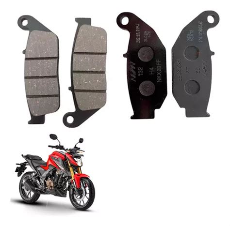 Kit Pastilhas Freio Honda Cb 300f Twister Abs 2023 Original Frete grátis