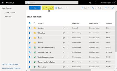 How To Download All Files From Onedrive For Business Sharepoint Diary