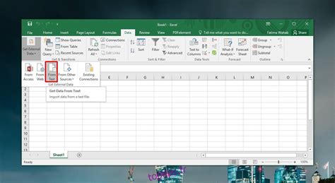 Comment Intégrer Un Fichier Texte Dans Microsoft Excel Toptipsfr