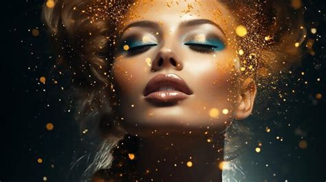 Premium Photo Modern Beauty Star Particles