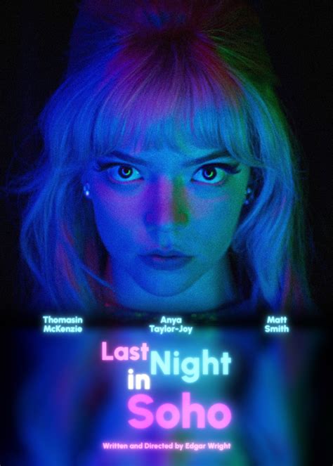 Last Night In Soho Poster By Vancouver72