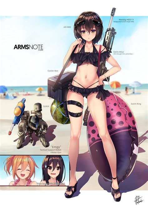 Arms Note Beach Ranimegirls