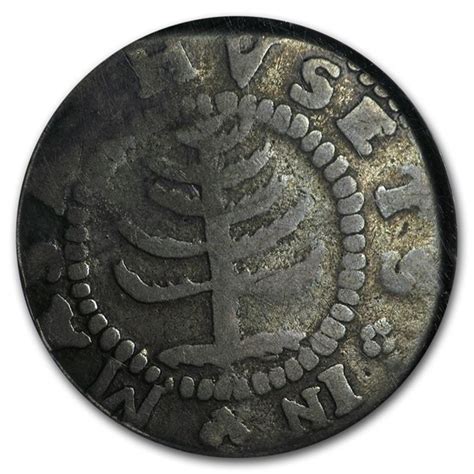 Buy 1652 Pine Tree Shilling Massachusetts Vg 8 Ngc Apmex