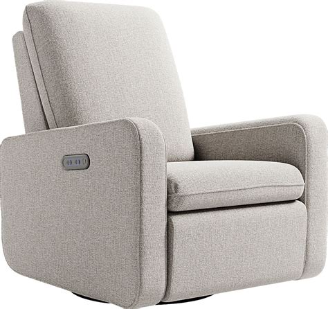 Elysiu Beige Swivel Glider Recliner Rooms To Go