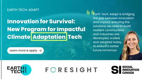 Foresight Canada Launches Accelerator To Fast Track Climate Adaptation