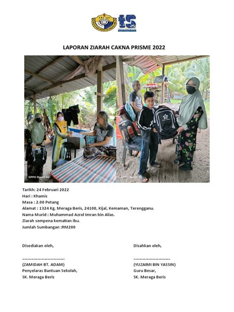 Laporan Ziarah Cakna Prisme 2022 Pdf