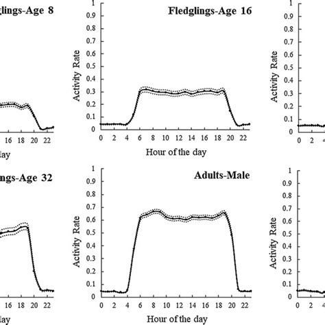 Average Activity Rates Number Movements Per Number Of Detections For A