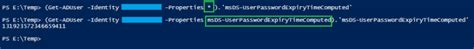 How To Find A Users Password Expiration Date With Powershell