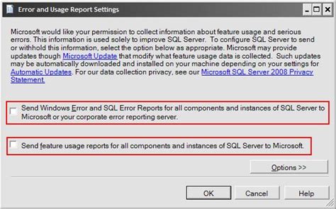 Sql Solace Management Studio Speedup Disable Error Usage Reporting