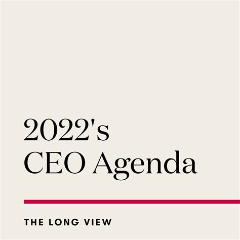 The Long View By Vogue Business 2023s Ceo Agenda Vogue Business
