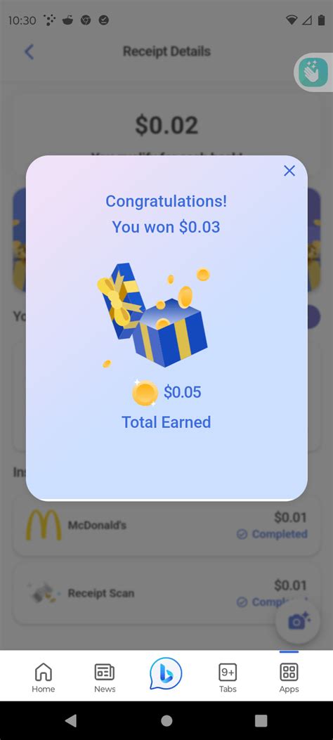 Could Win Up To 50 Receipt Scan R Microsoftrewards