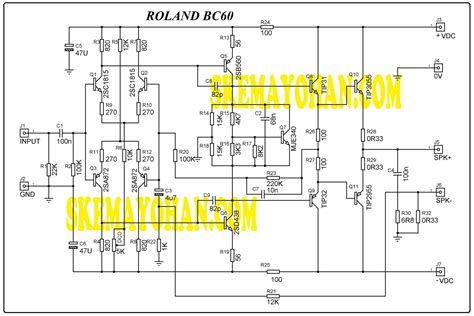 Ocl 55v Roland Bc60 Audio Schematics Collectionaudio Schematics