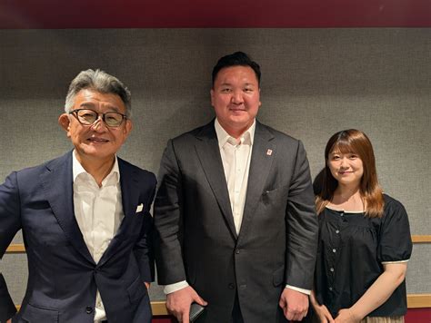 元横綱の白鵬翔さんがゲスト出演！interfm『武田良太 Try Again』 元総務大臣・武田良太と「世界相撲グランドスラム」構想などトークを展開！！ エンタメラッシュ
