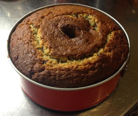 Laura S Gourmandises Banana Chocolate Chip Bundt Cake