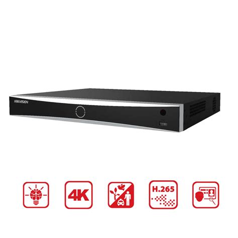 Đầu ghi hình camera IP 16 kênh Hikvision DS 7716NXI K4 hỗ trợ 4 SATA