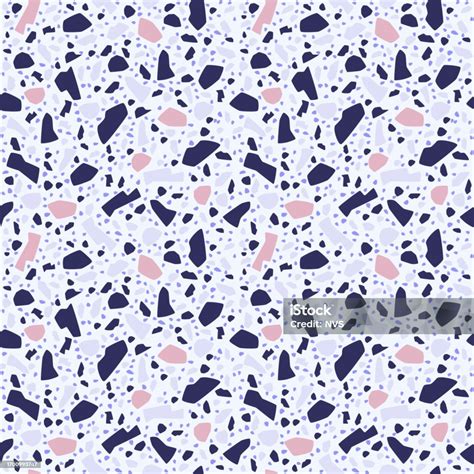 새로운 타일 디자인 Terrazzo 럭셔리 스타일 벡터 원활한 패턴입니다 대리석 돌 화강암 반투명 흰색 배경에 유리 바닥 벽 직물 종이 깔개 프리미엄 프린트 질감 벽 0명에