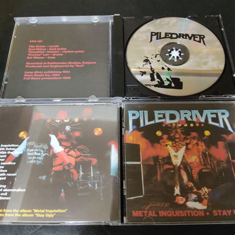 Piledriver Metal Inquisition Stay Ugly Cd Sylphorium Records