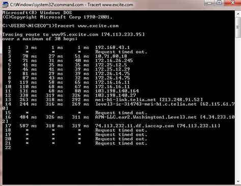 solved use the tracert command at the windows command prompt to
