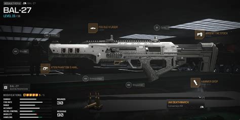 Best Jak Deathmarch Bal 27 Loadout In Modern Warfare 3 And Warzone