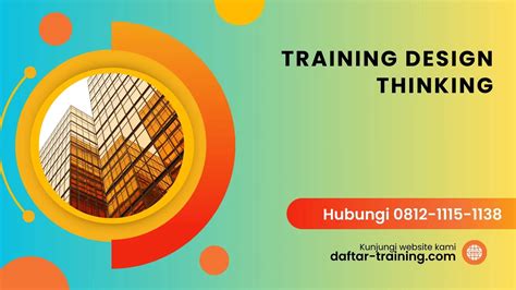 Training Design Thinking Daftar Training