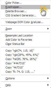 3 Color Picker Add Ons For Web Designers Graphic Artists Firefox