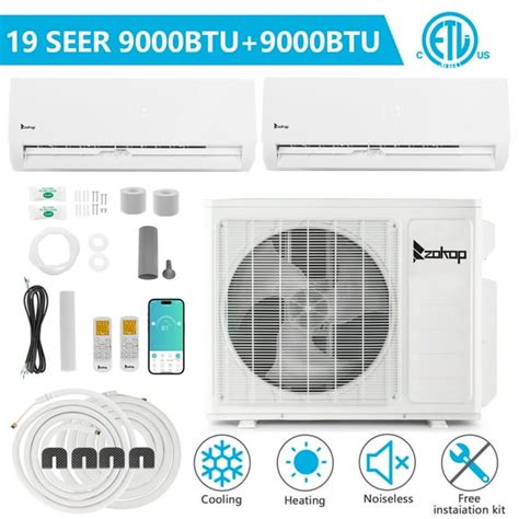 18000 Btu Mini Split 2 Zone