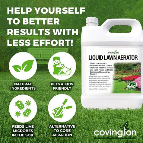 Covingtonnaturals 32oz Liquid Lawn Aerator For Healthier Growth India