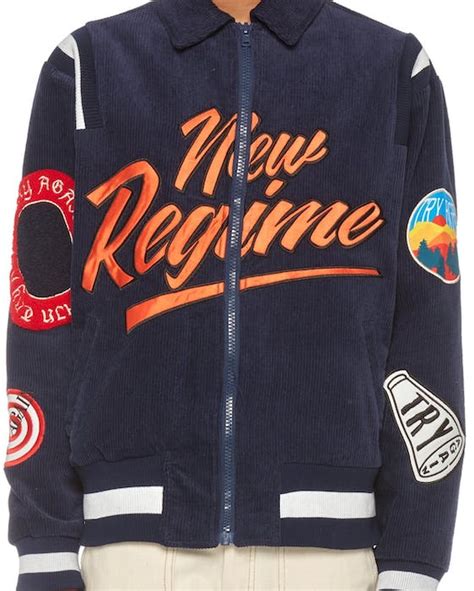 Atelier New Regime Corduroy Varsity Jacket Grailed