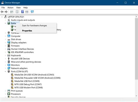 Scan For Hardware Changes