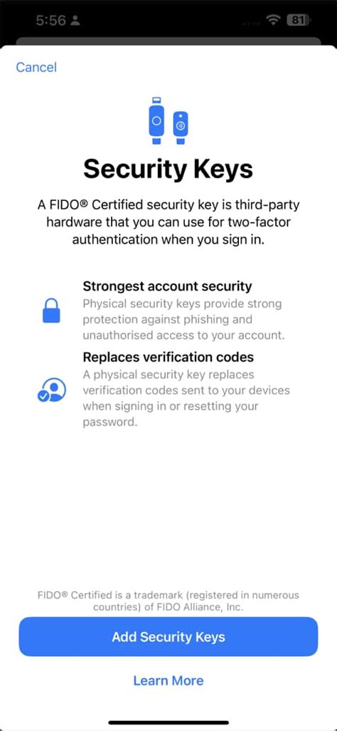 How To Use Security Keys For Apple Id On Iphone Ipad And Mac Igeeksblog