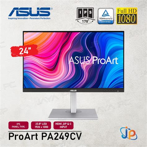 Jual Monitor Asus Led Ips Proart Pa247cv Full Hd 24 Inch Shopee