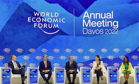 中国气候变化事务特使解振华率团出席2022年世界经济论坛年会