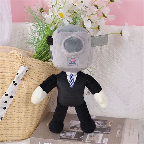 Skibidi Toilet Plush Toy Upgrade Titan Tv Toy Skibidi Dop Speakerman