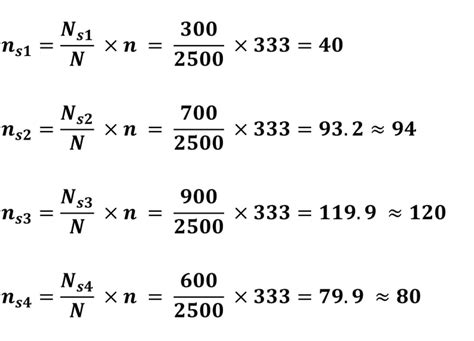 Stratified Random Sampling Alokasi Proporsional