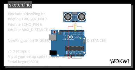 Sensor Ultrasonick Wokwi Esp Stm Arduino Simulator