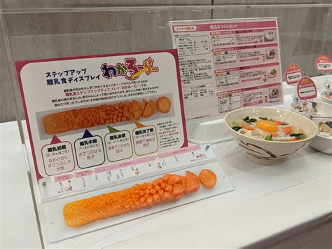 429より 食品サンプル展追加展示 学校給食＆離乳食 防府市青少年科学館ソラール