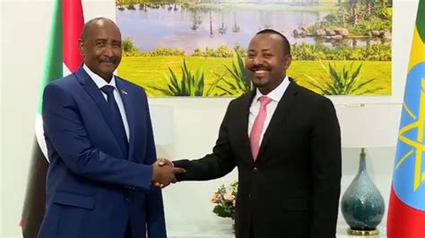 ጠ ሚ ዐቢይ ዶ ር ለሱዳን ሪፐብሊክ ሉአላዊ ምክር ቤት ፕሬዝዳንት ጀነራል አብዱልፈታህ አልቡርሃንን ያደረጉት አቀባበል Youtube