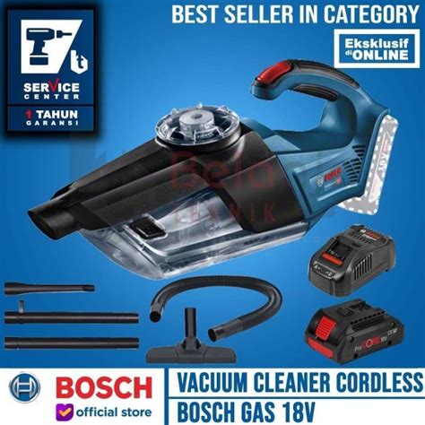 Promo Bosch Mesin Cordless Vacuum Cleaner Gas 18v 1 Procore 18 V 4 Ah