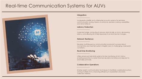 Autonomous Underwater Vehicles Marine Robotics Exploration Ppt Powerpoint St Ai Ppt Template