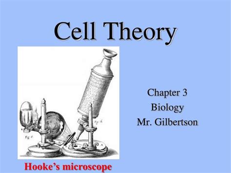 Ppt Cell Theory Powerpoint Presentation Free Download Id3811676