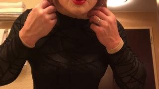 Krystal Unmasks Female Mask Trans Crossdressing Transformation Unmasking RedTube