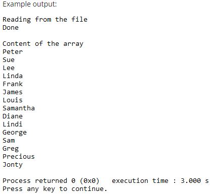 C How To Use A Char Array In Reading From A Text File Stack Overflow