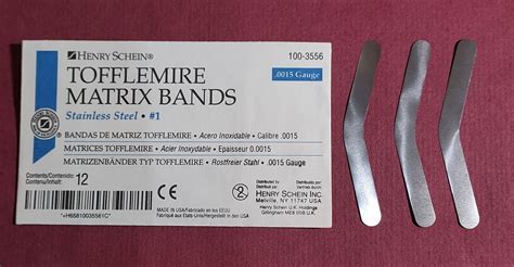 Tofflemire Matrix Bands 1 Henry Schein Brand Lazada Ph