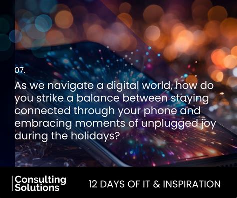 Tek Connexion On Linkedin Day 7 Of Our 12 Days Of It And Inspiration Share Your Insights On…